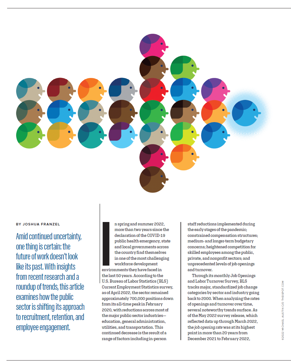 The Public Sector Workforce of Tomorrow