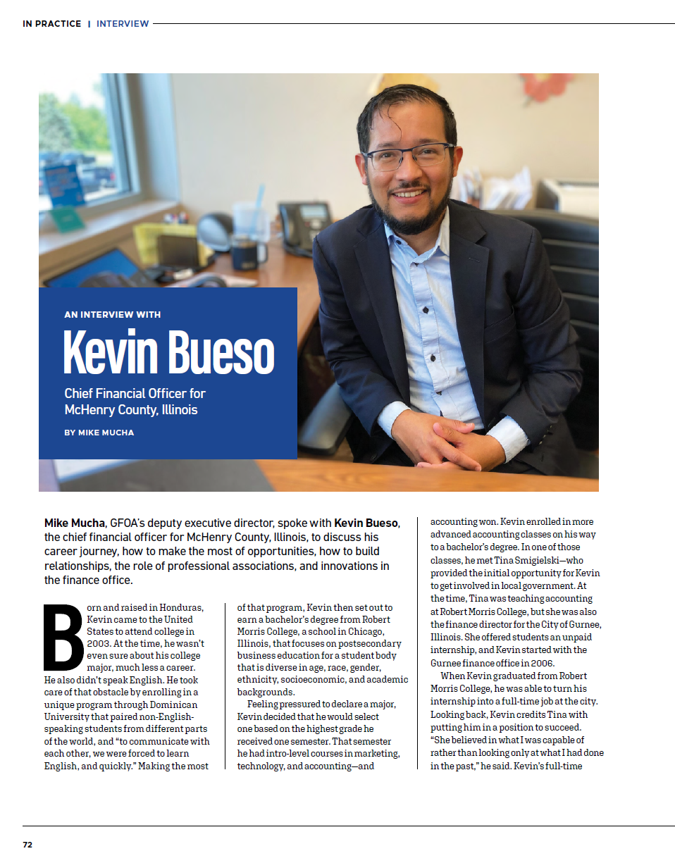 Interview with Kevin Bueso
