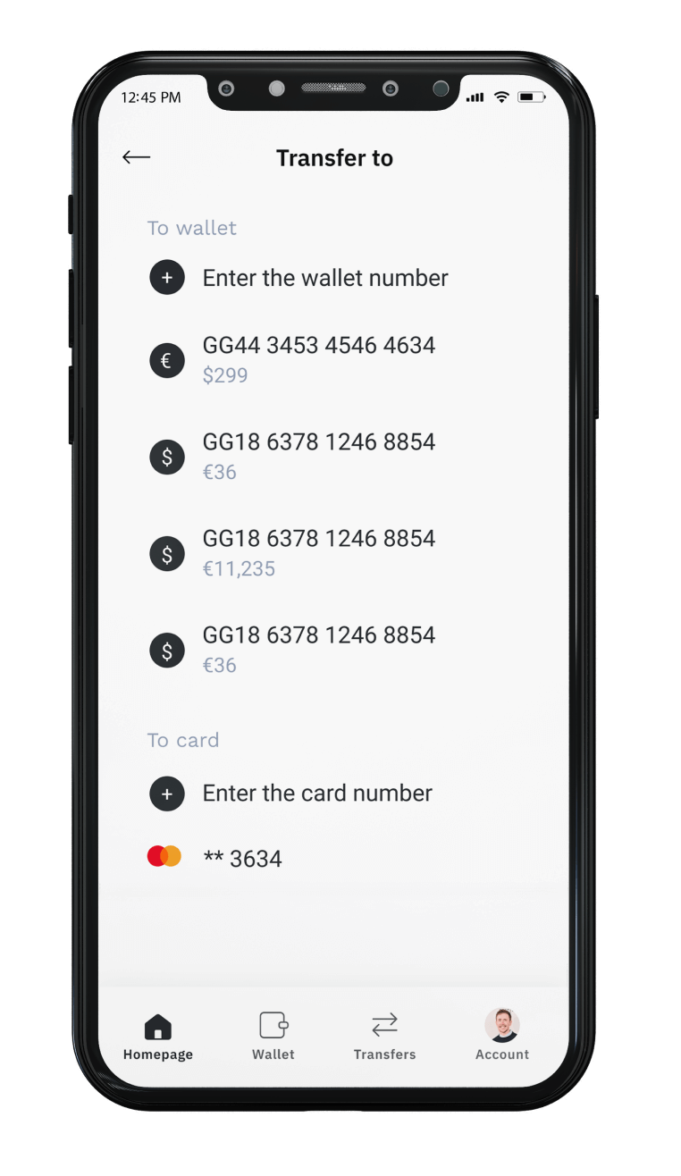 GG | Bnk tariffs Online banking for the gaming industry