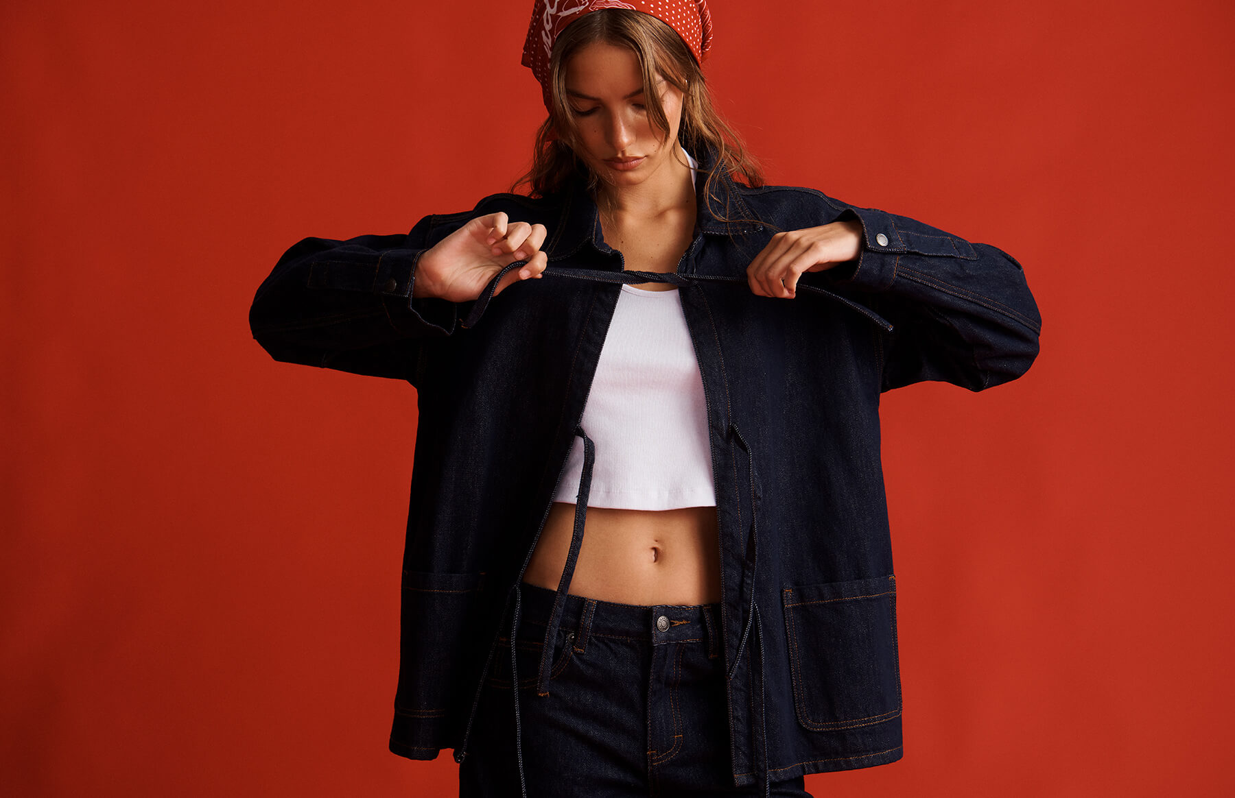 Baggy Low Rise Jeans | Ghanda Clothing