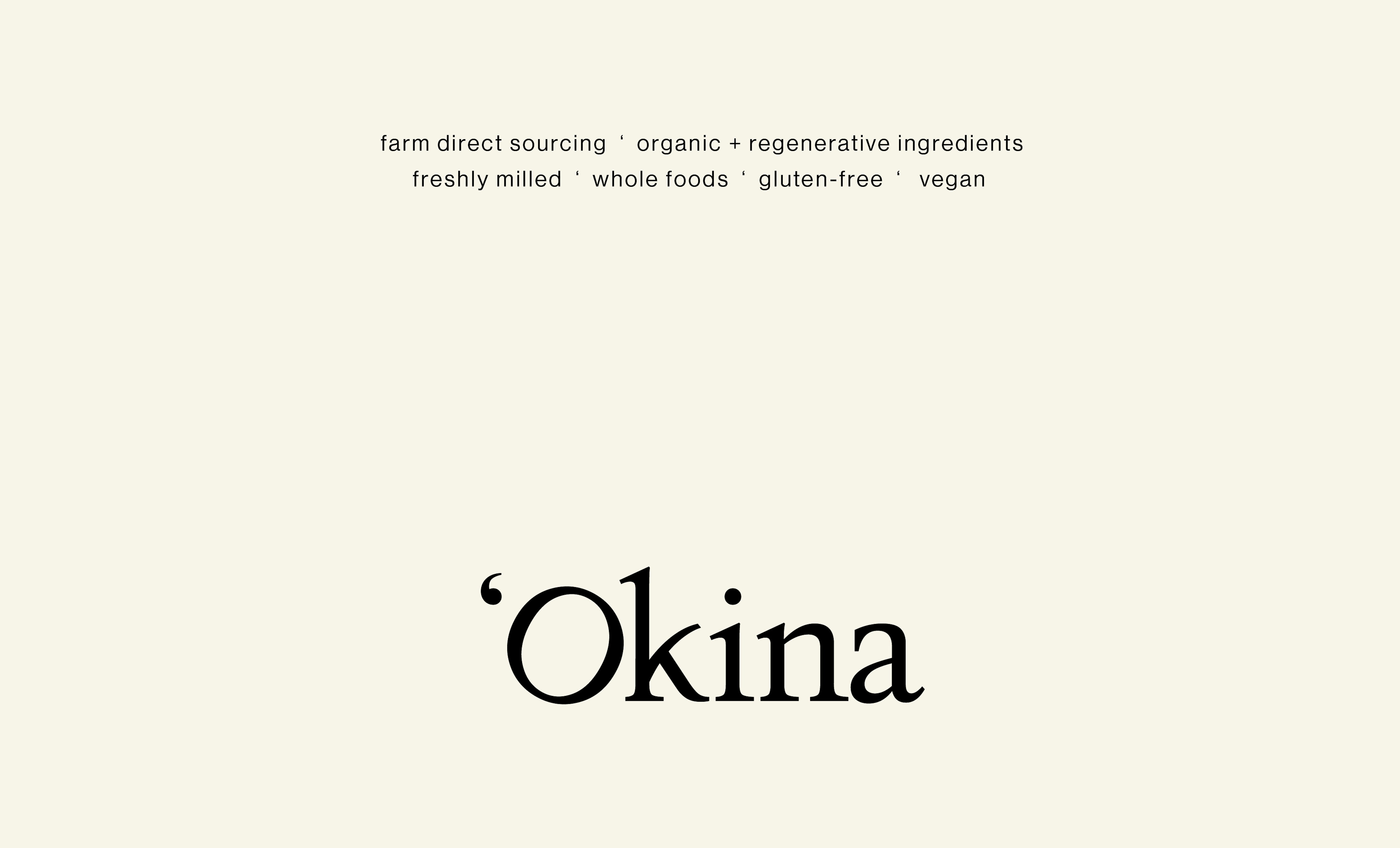 Glasfurd & Walker — 'Okina