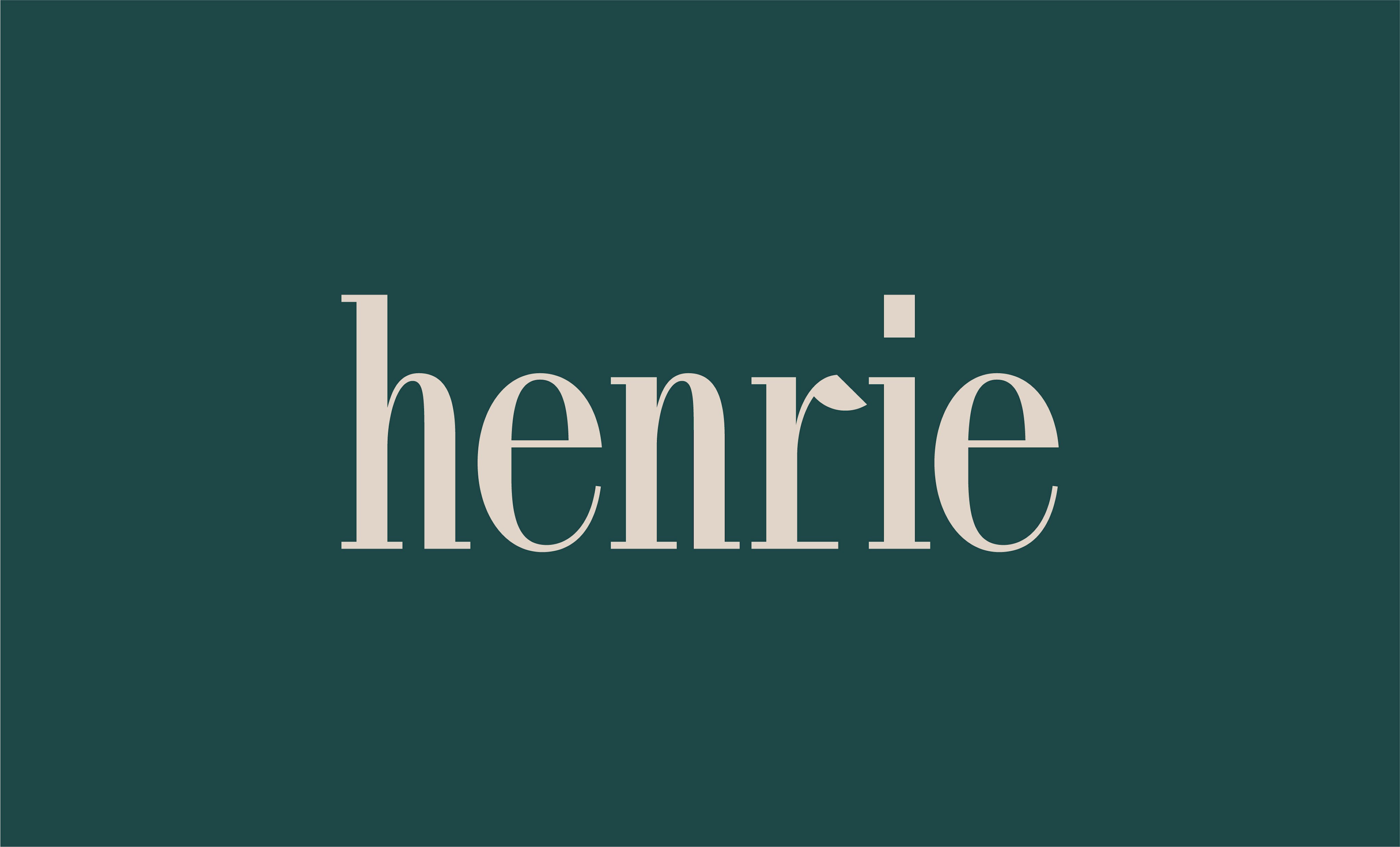 Glasfurd & Walker — Henrie