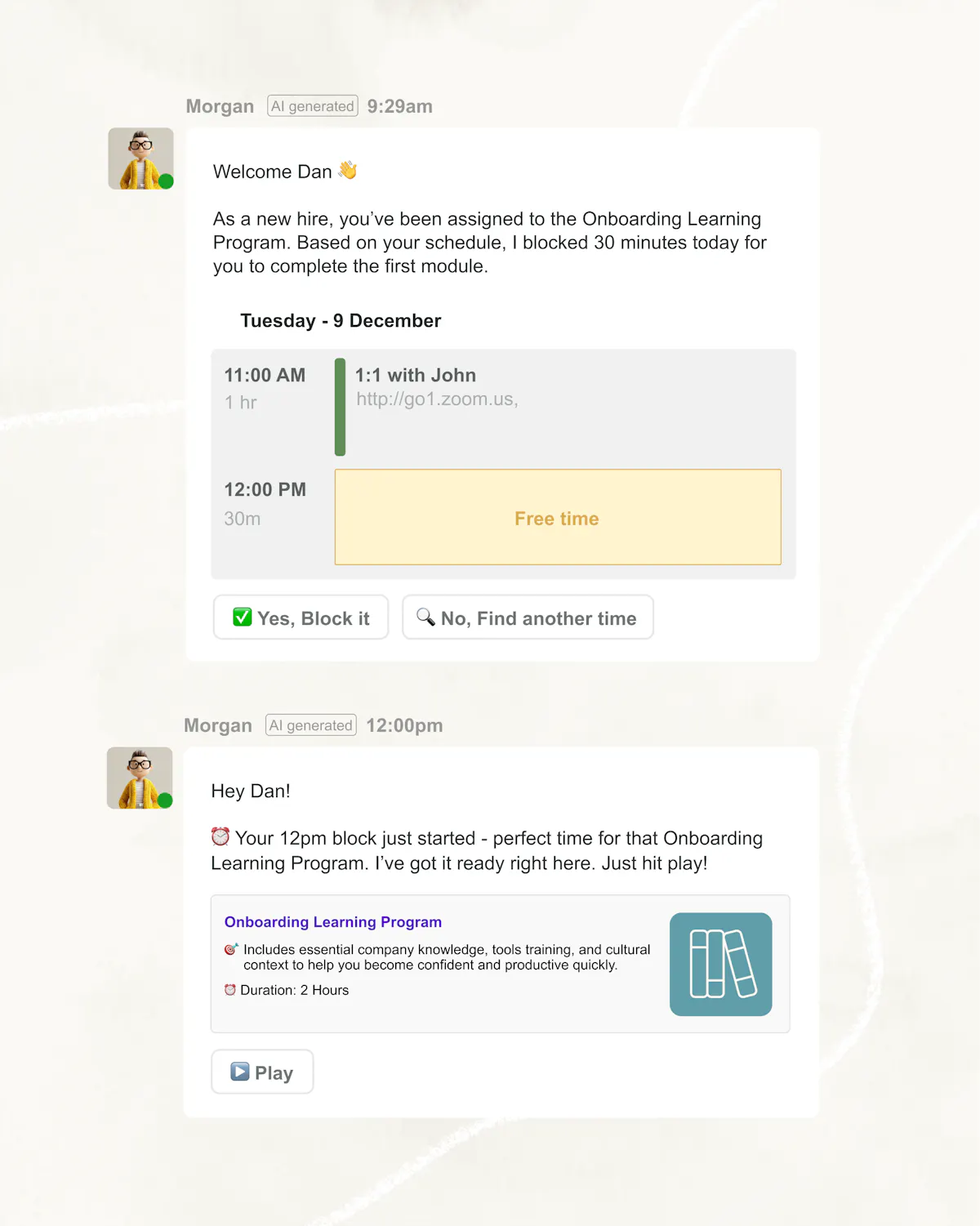 Morgan - Go1’s intelligent agent that brings learning into everyday ...