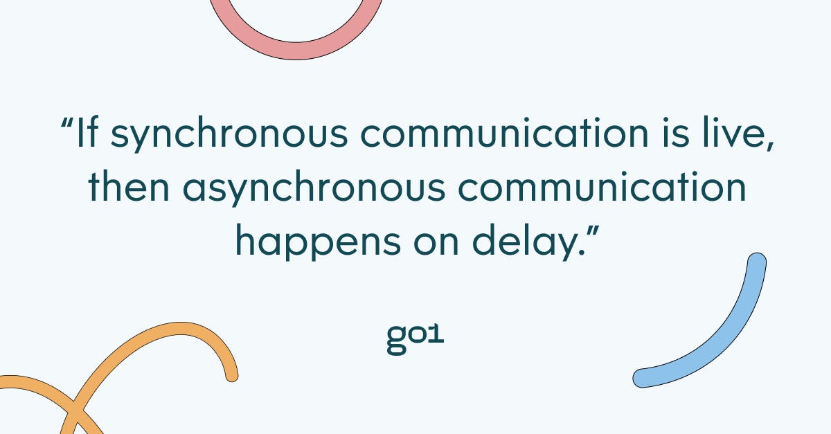 The benefits of asynchronous communication for L&D