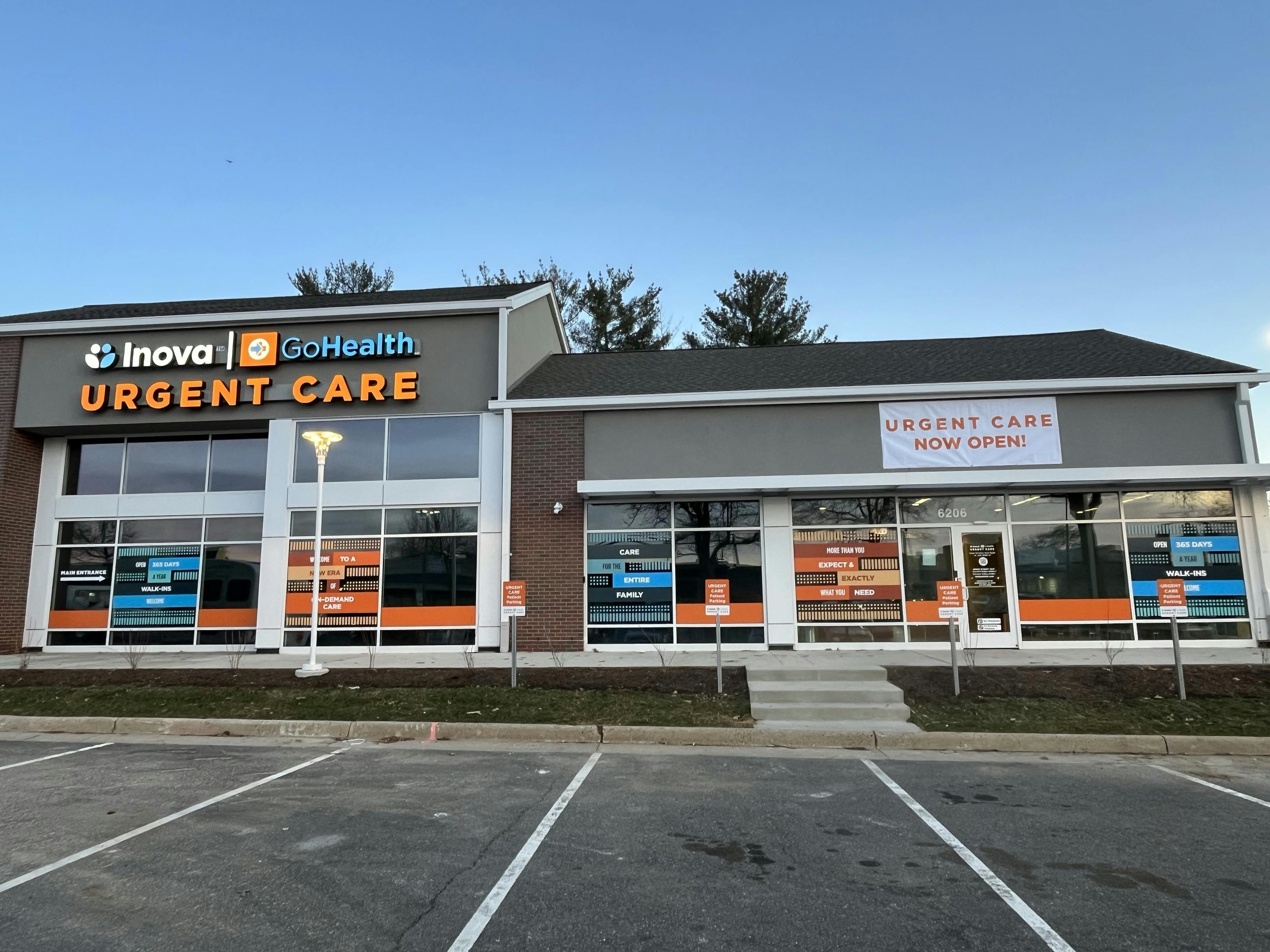 Urgent Care in West Springfield, VA| Inova - GoHealth Urgent Care