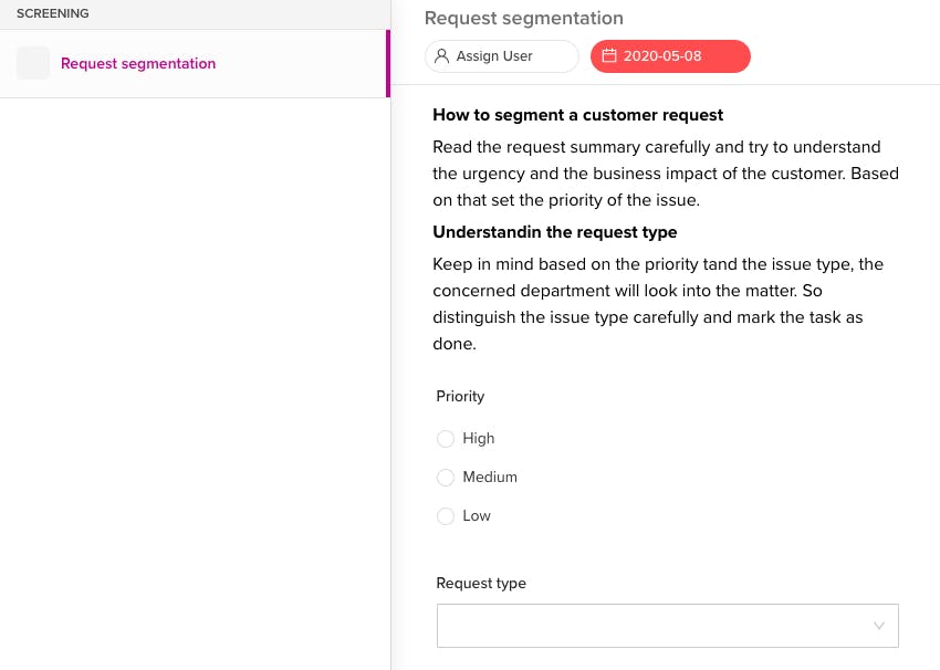Customer Request Management Template | GoodFlow Templates