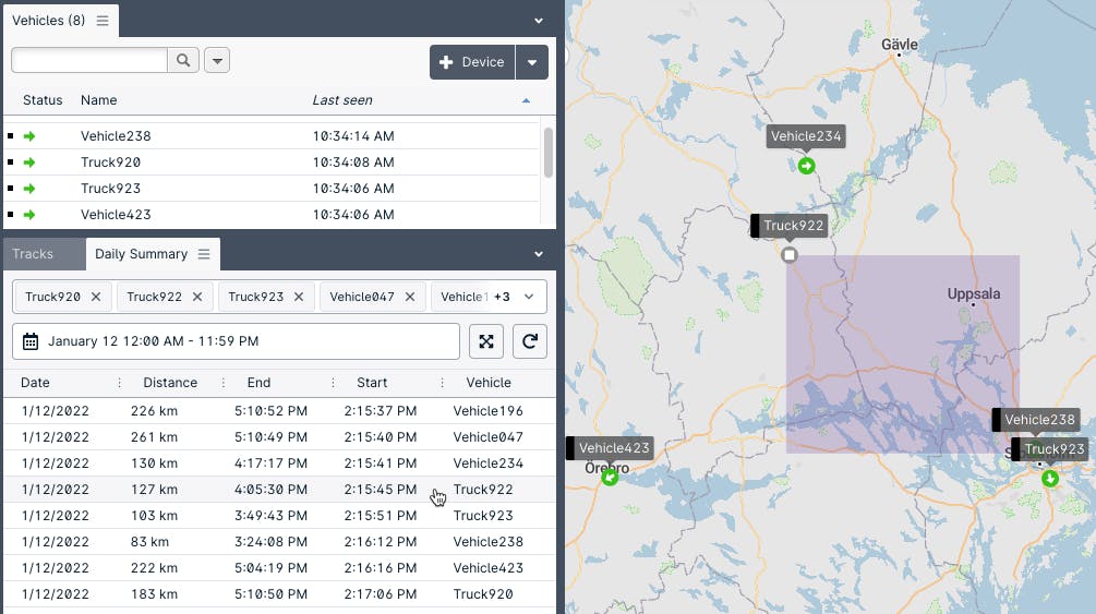 GpsGate January release - GpsGate