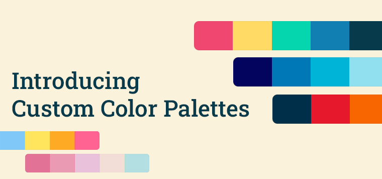 Introducing Custom Color Palettes | Graficto