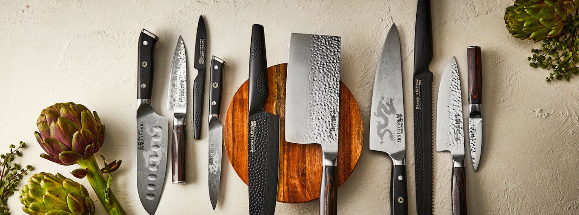 Premium Japanese Steel Knives - Chef Knives & More - Baccarat