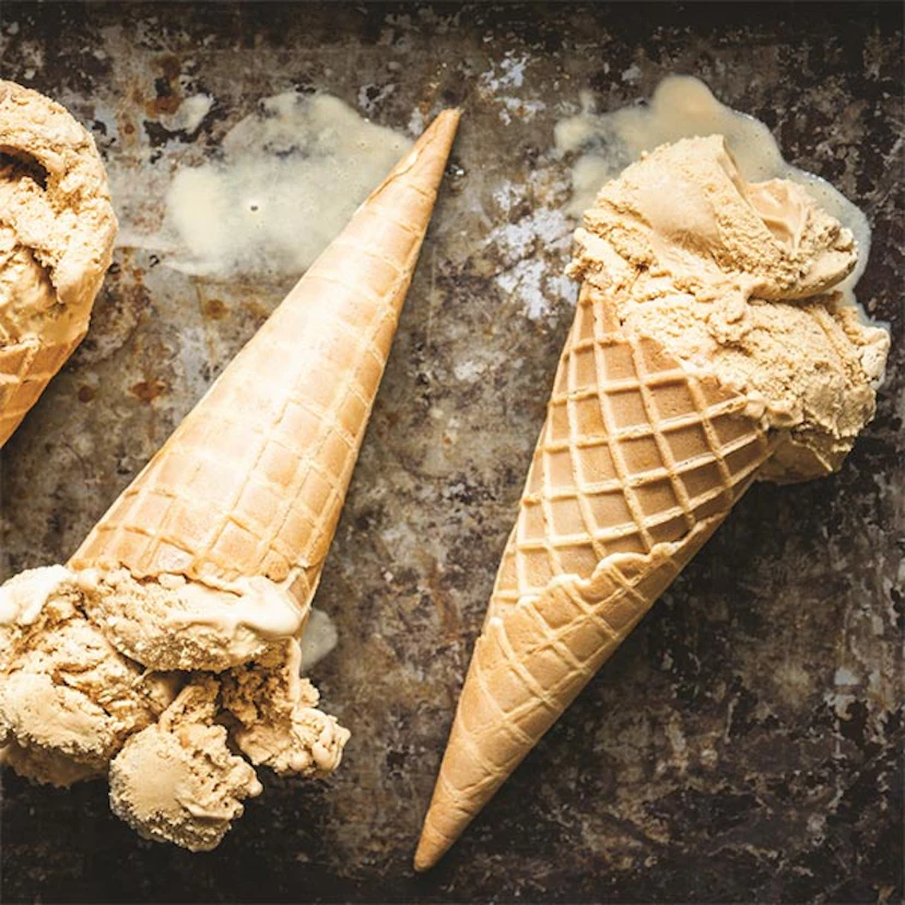 Ice Cream Maker Salted Caramel Traditional Ice Cream recipe - Baccarat ...