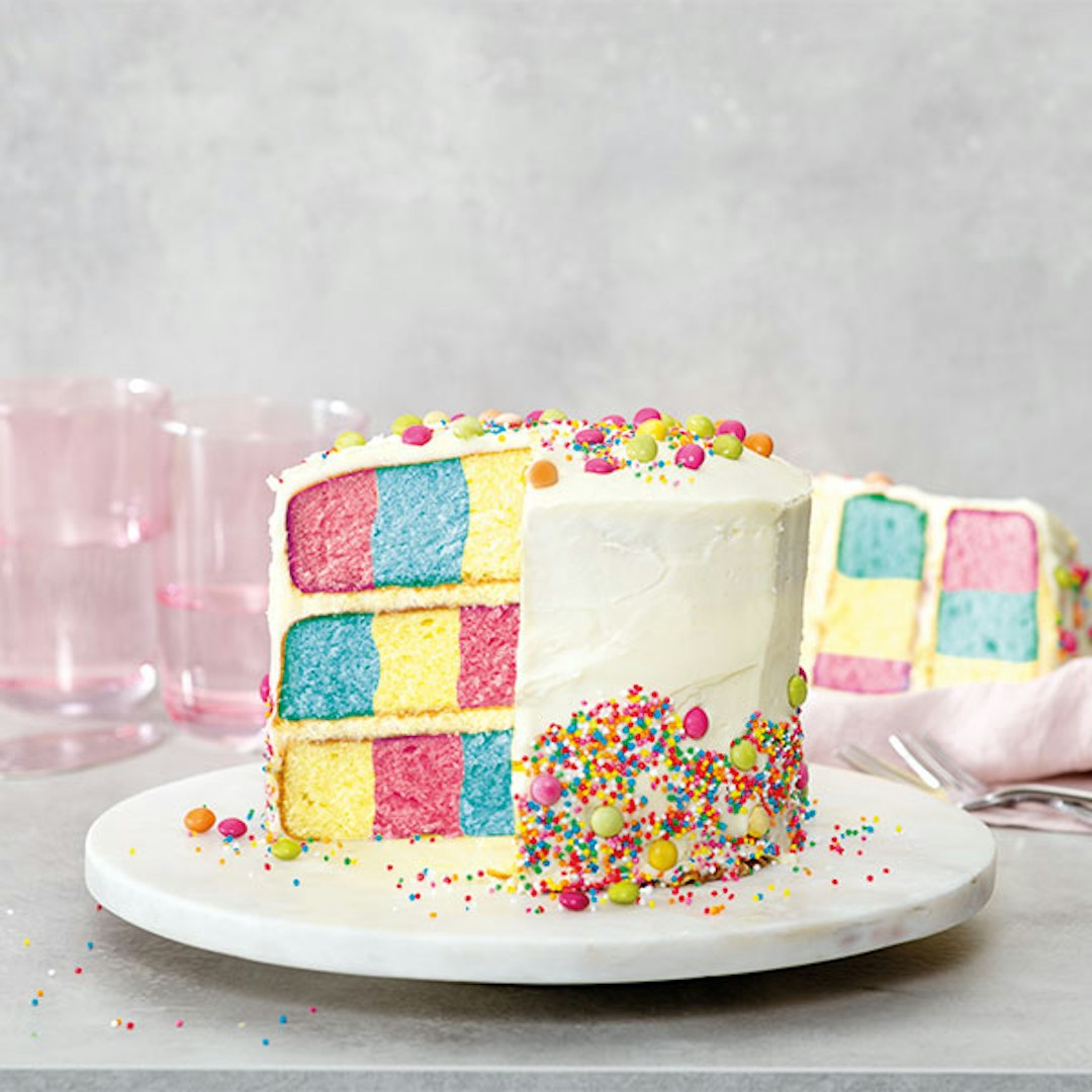Checkerboard Cake Recipe - House