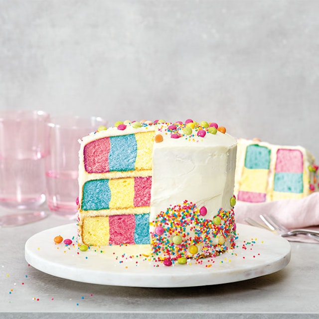 Checkerboard Cake Recipe - House