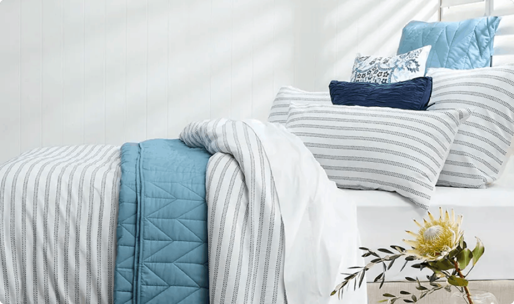 Magnolia Quilt Cover Set - MyHouse