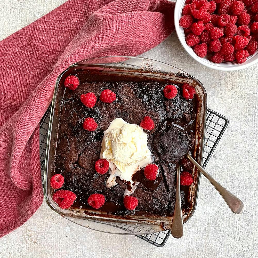 Self-Saucing Chocolate Pudding Recipe - Robins Kitchen Blog - Robins ...
