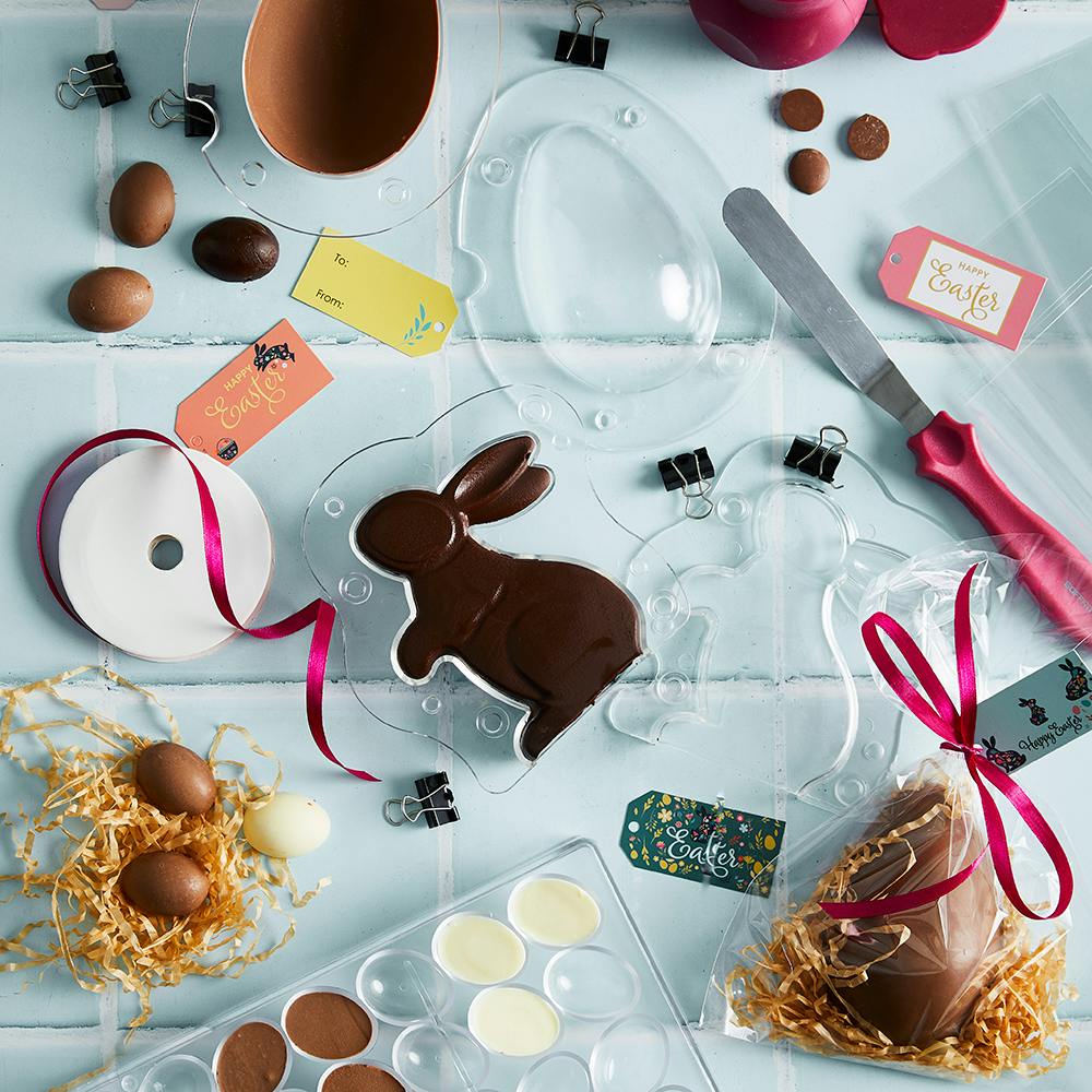 Chocolate Easter Bunny & Easter Eggs Recipe - Robins Kitchen Blog ...