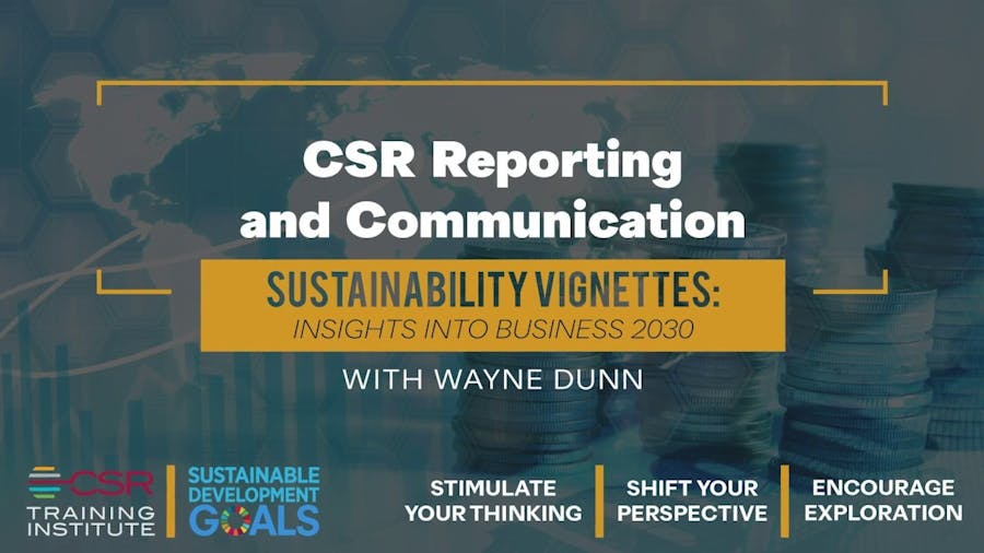 Why Produce a CSR Report and How Should it be Presented?