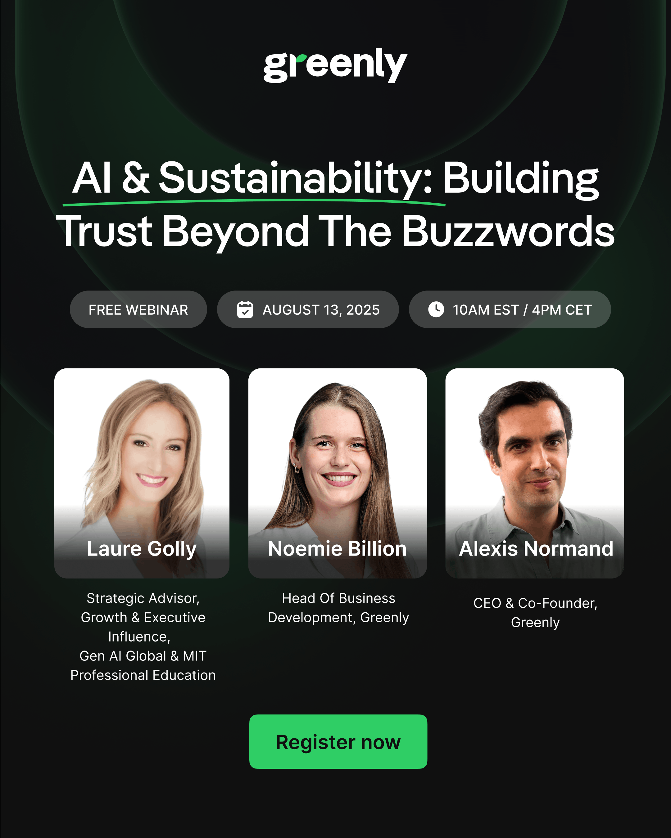 AI & Sustainability: Building Trust Beyond the Buzzwords - Greenly
