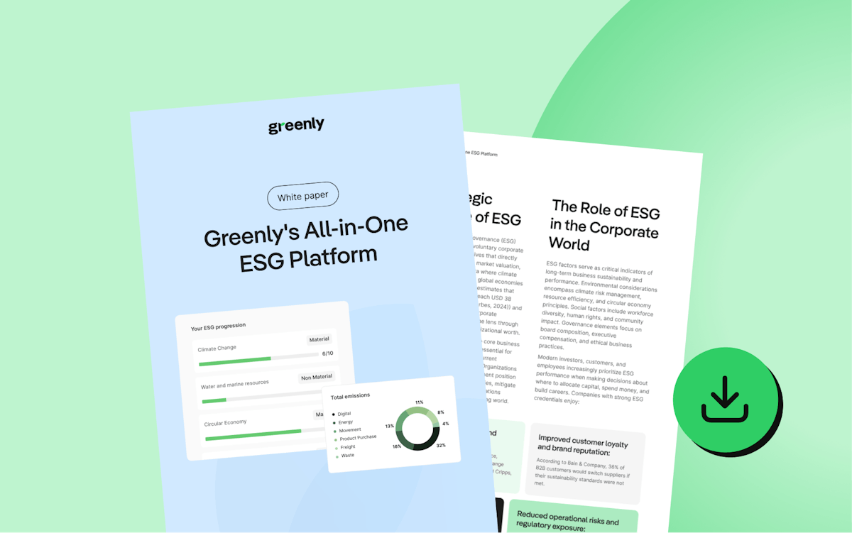 Greenly's All-in-one ESG platform - Greenly