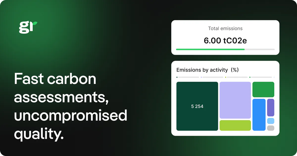 Streamline Carbon Assessments, Maintain Quality - Greenly