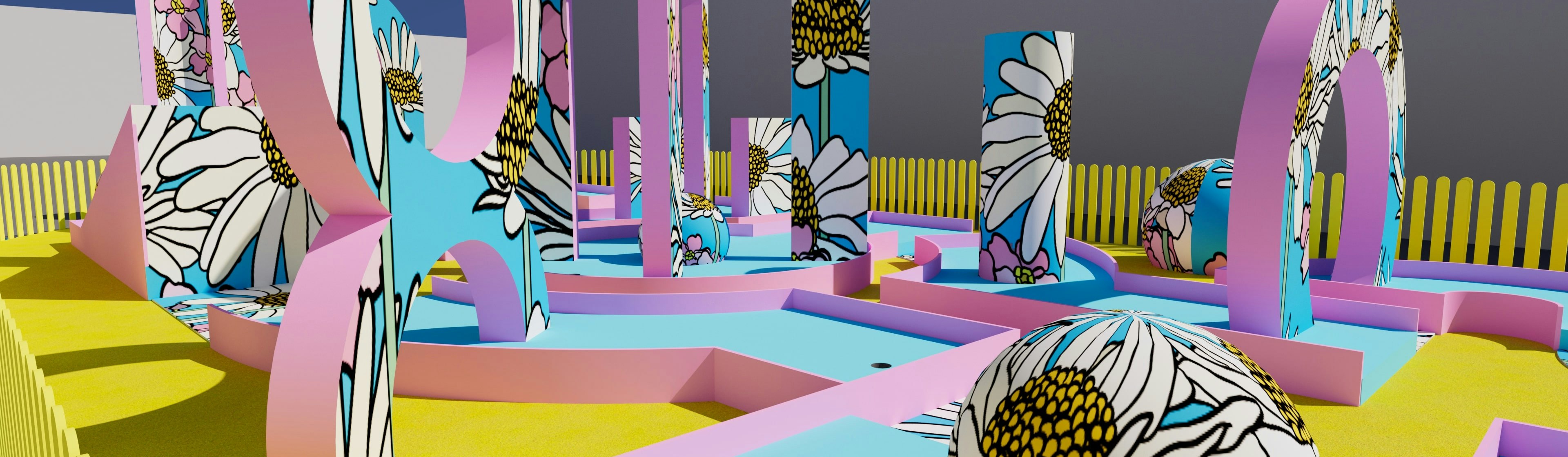 Greenwich Peninsula Mini Golf | Peninsula Summer