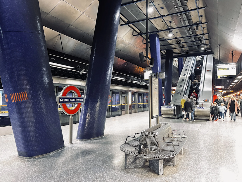 Greenwich Peninsula Tube Station | Train Stations Near the O2