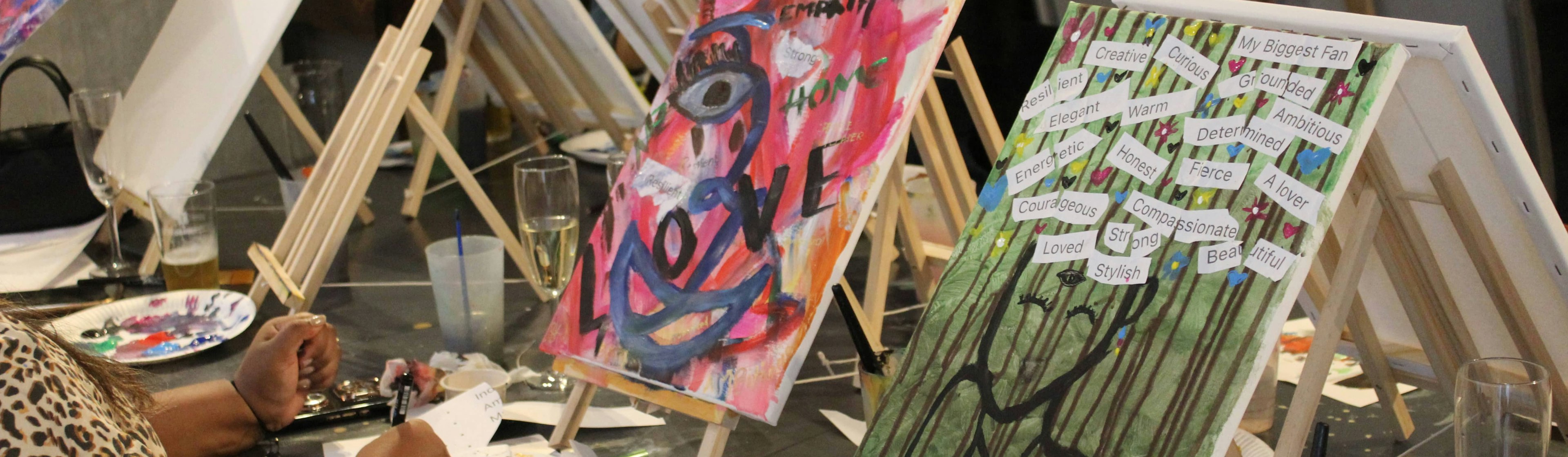 'SIP and PAINT' with Chaya De Silva for the Pink Ribbon Foundation ...