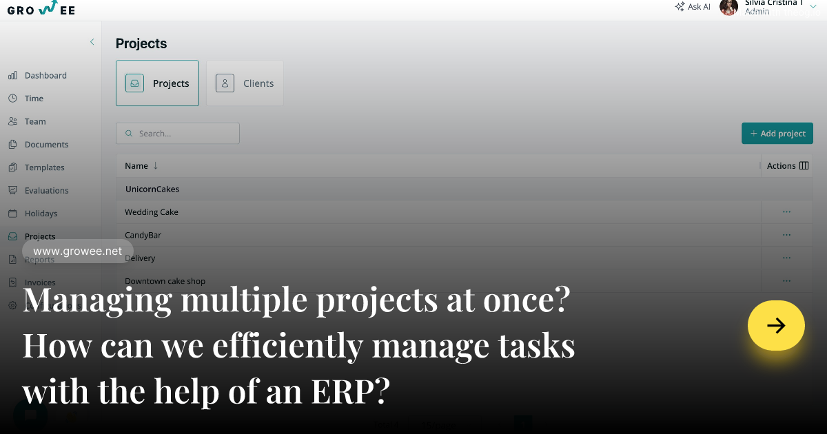 Manage multiple projects at once, without being overwhelmed | Growee