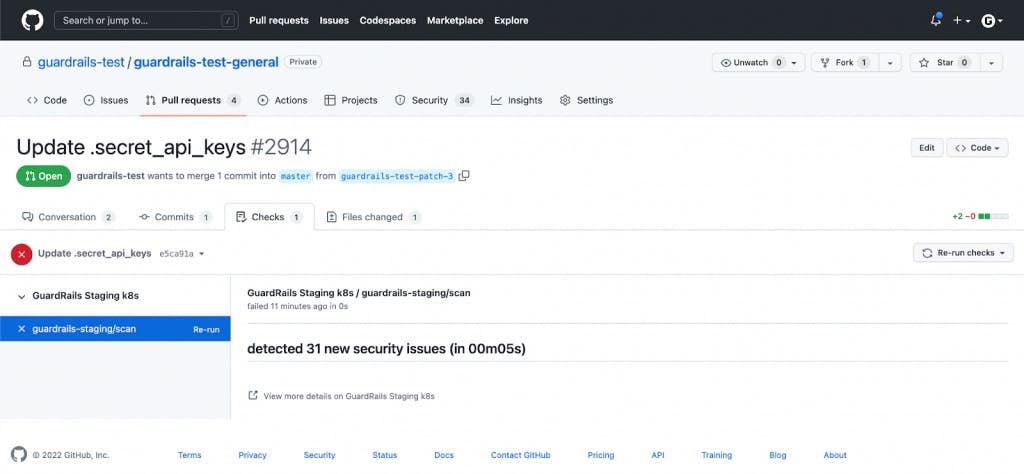 Hide GitHub Checks on Public Repositories - GuardRails Hide GitHub Checks on Public Repositories - GuardRails