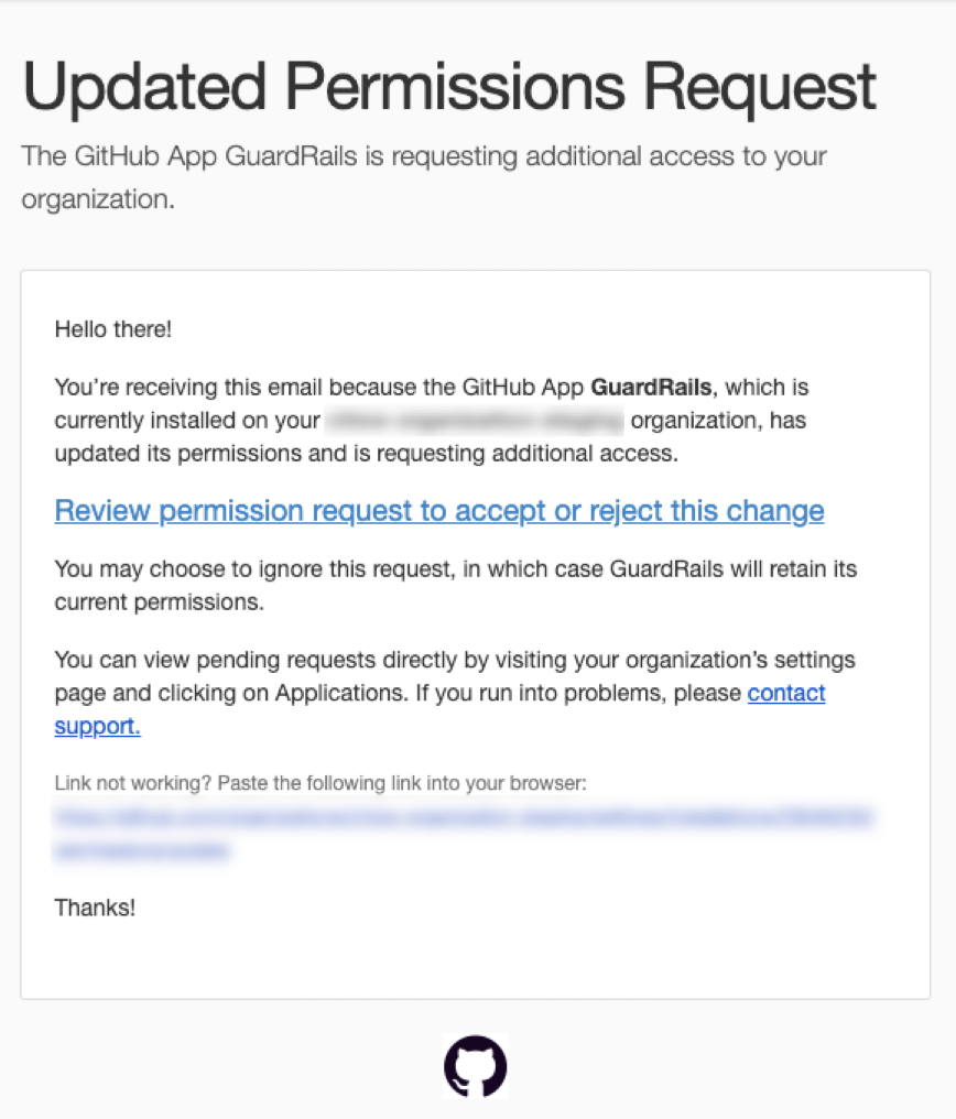 GitHub Pull Request Check Enhancement - GuardRails