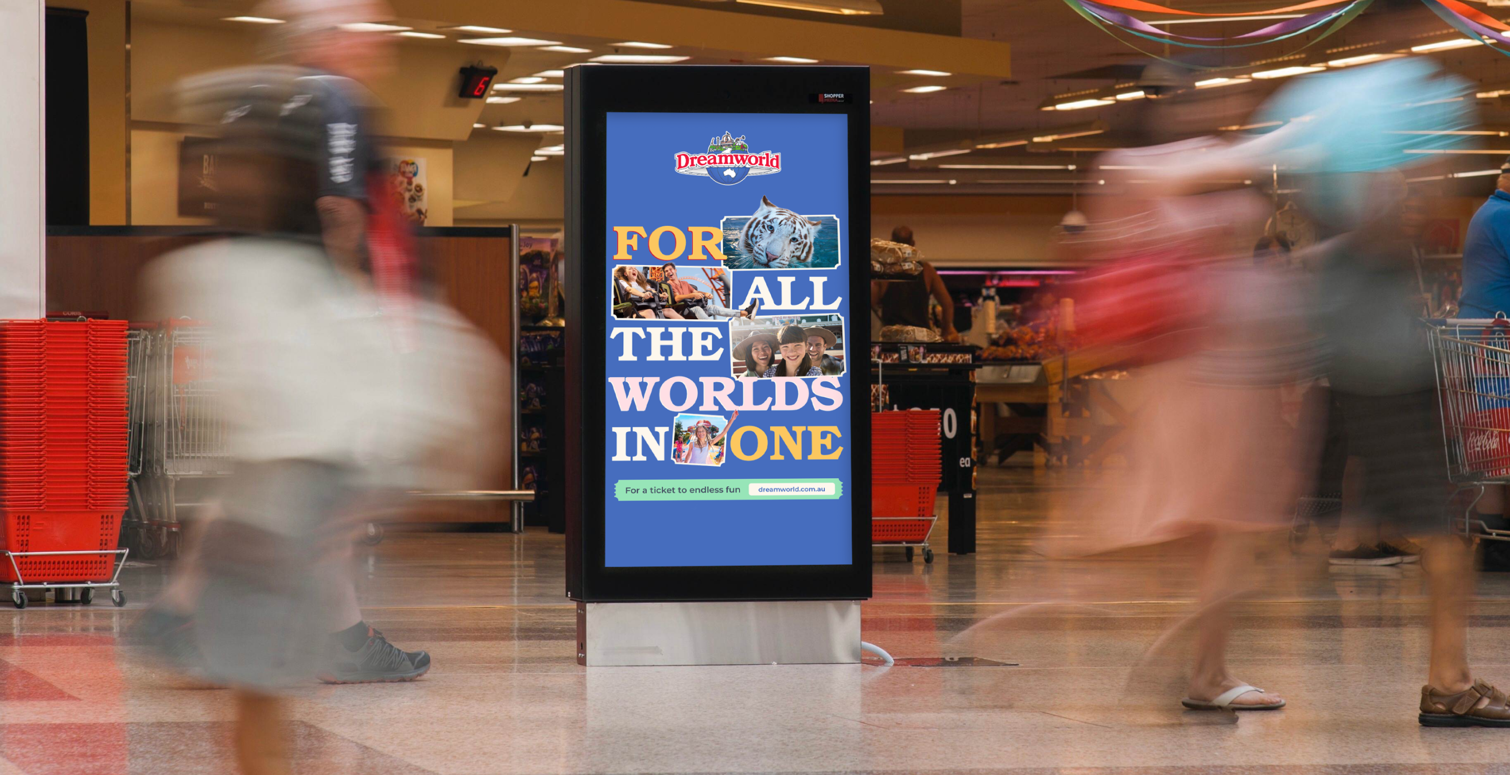 Dreamworld / Brand Strategy, Creative Refresh and Website