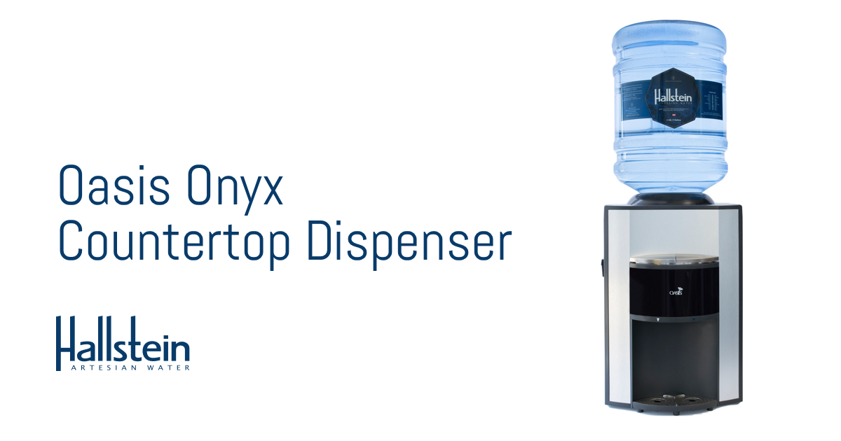 Oasis Onyx Countertop Dispenser (EU Model) - Hallstein Water