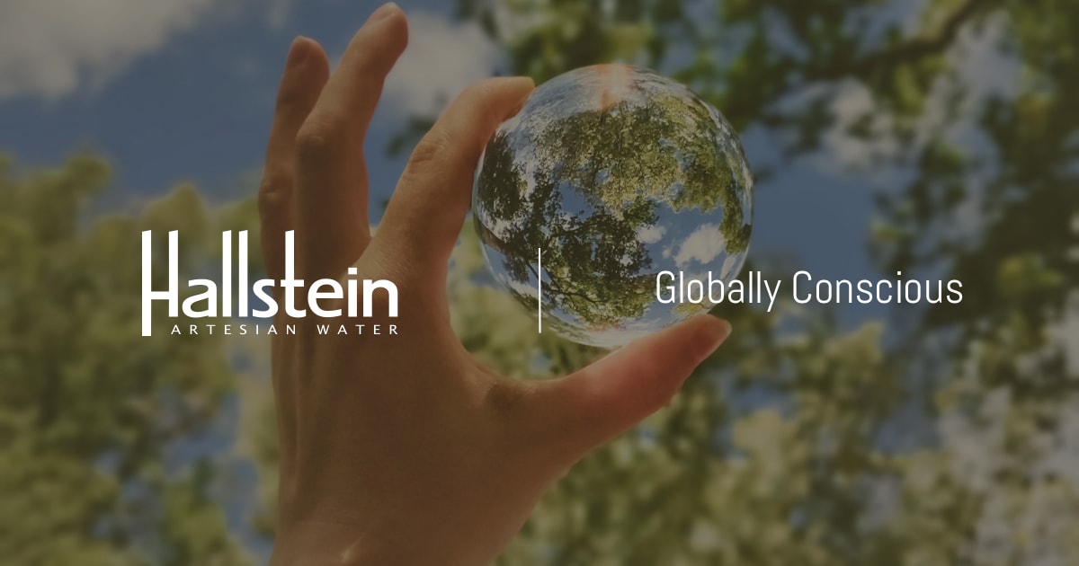 Globally Conscious - Hallstein Water