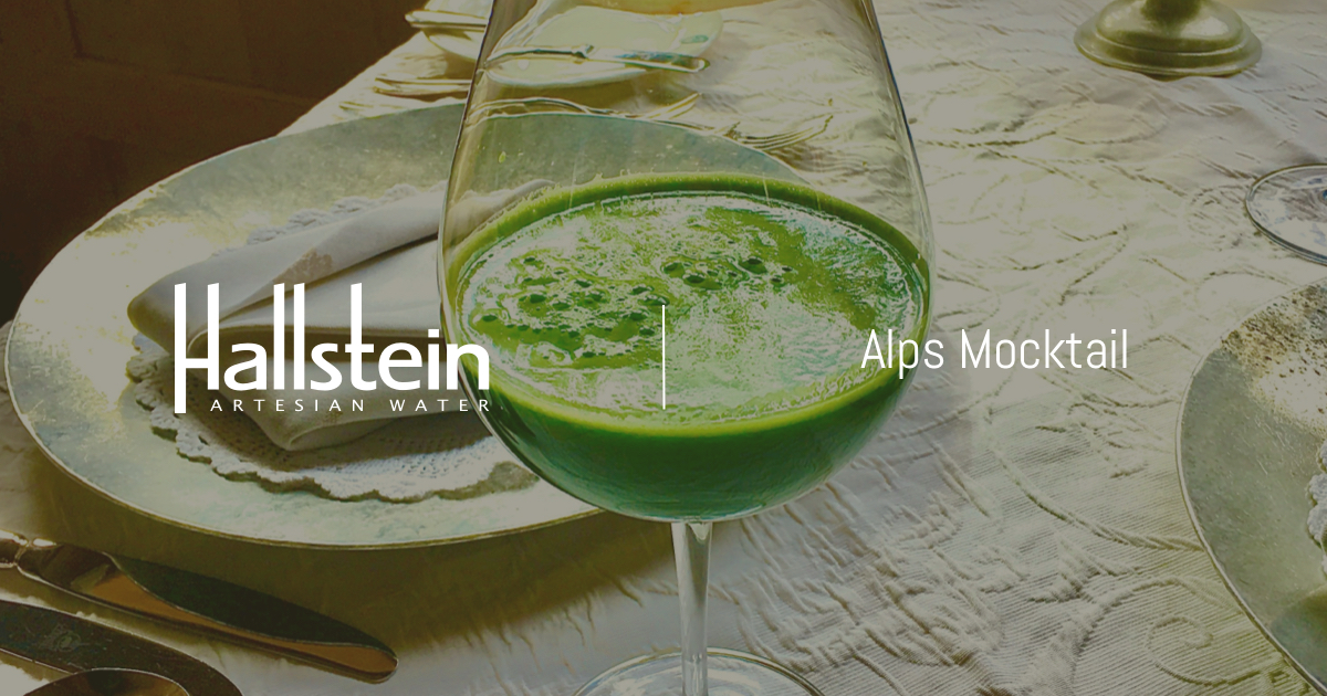Alps Mocktail - Hallstein Water