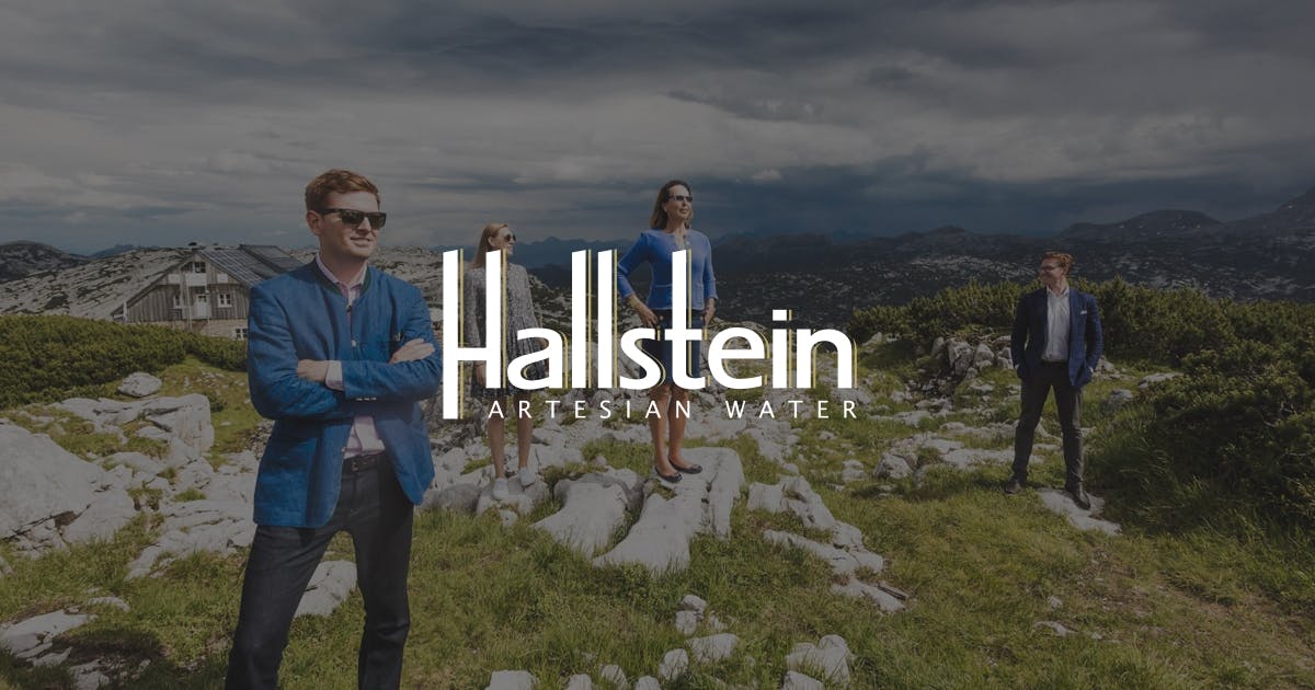 Artesian Water from the Austrian Alps - Hallstein Water