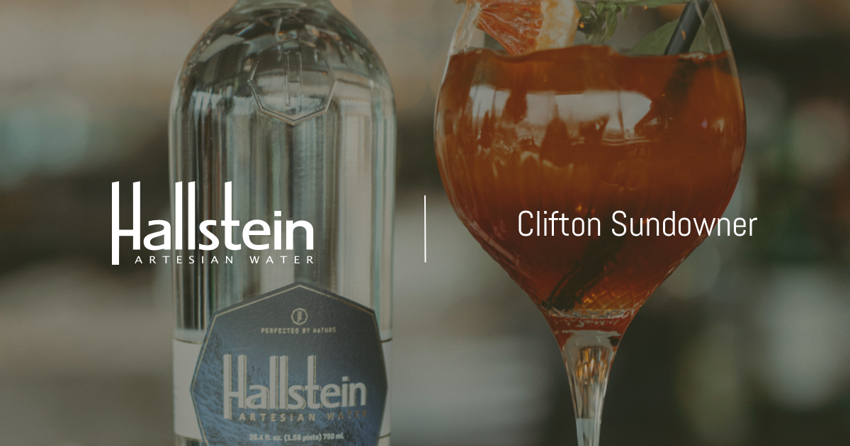 Clifton Sundowner - Hallstein Water