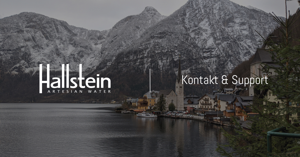 Kontakt & Support (FAQ & Leitfäden) – Hallstein Wasser