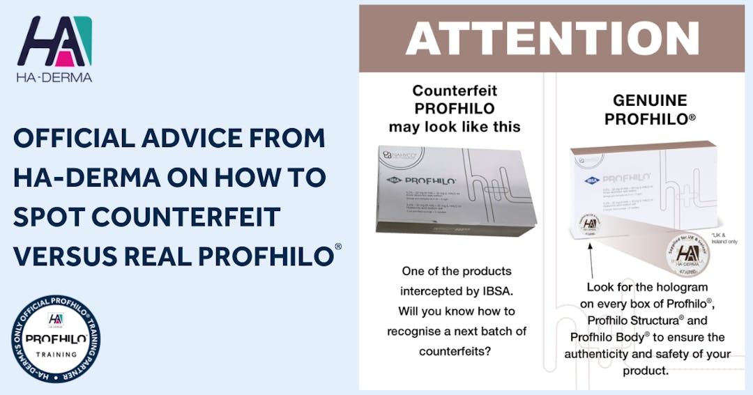 How to Tell if Your Profhilo Product is Genuine | Harley Academy