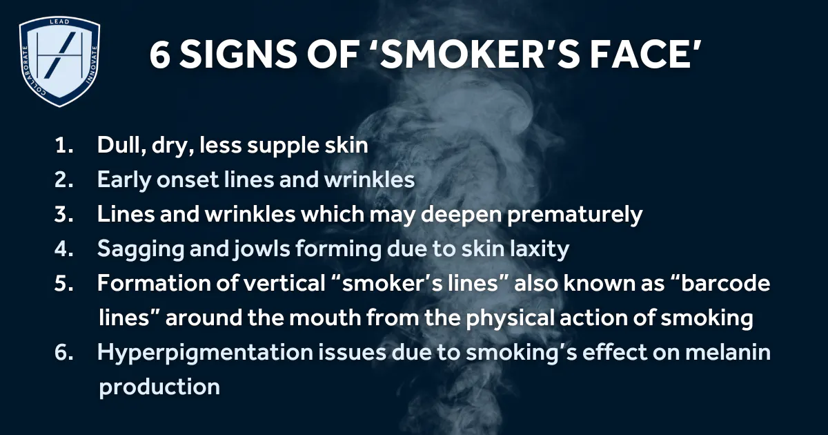 Effects Of Smoking Cigarettes On The Skin