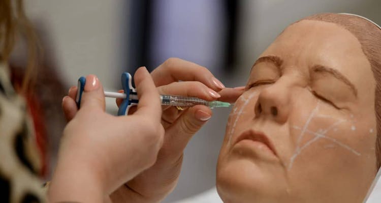 Marking Up For Cheek Filler | Harley Academy