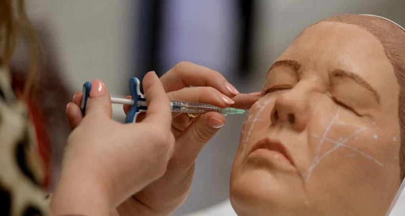 Marking Up For Cheek Filler | Harley Academy