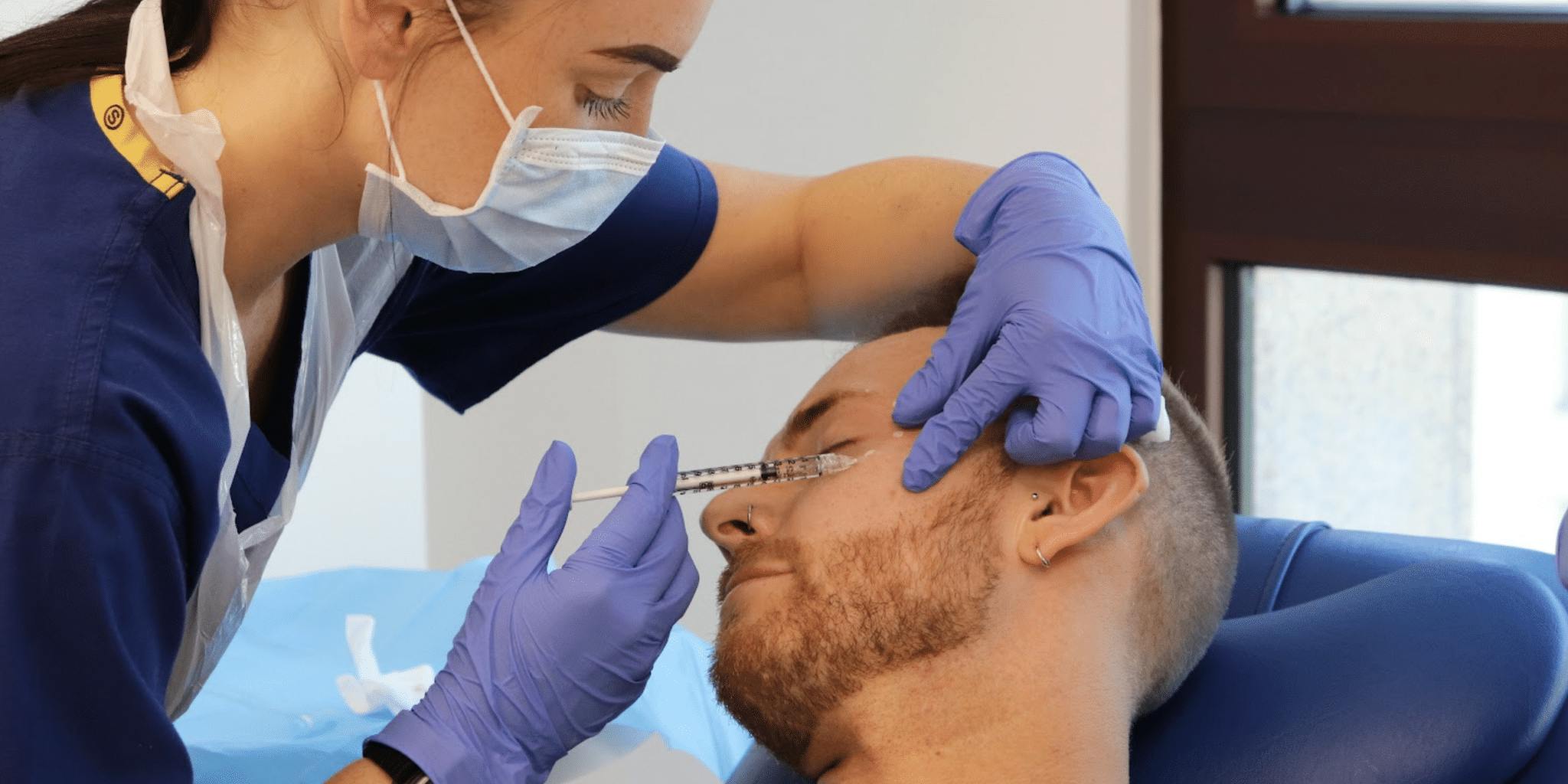 Administering Botox To Male Patients | Harley Academy