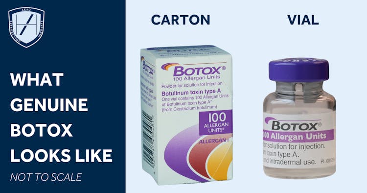 How to Spot Fake Botox Products - Advice for Aesthetic Practitioners