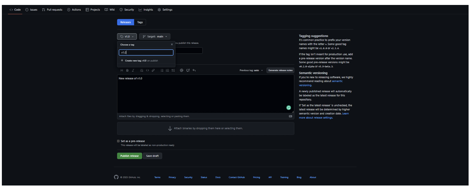 How to Tag Releases in GitHub? - Hatica