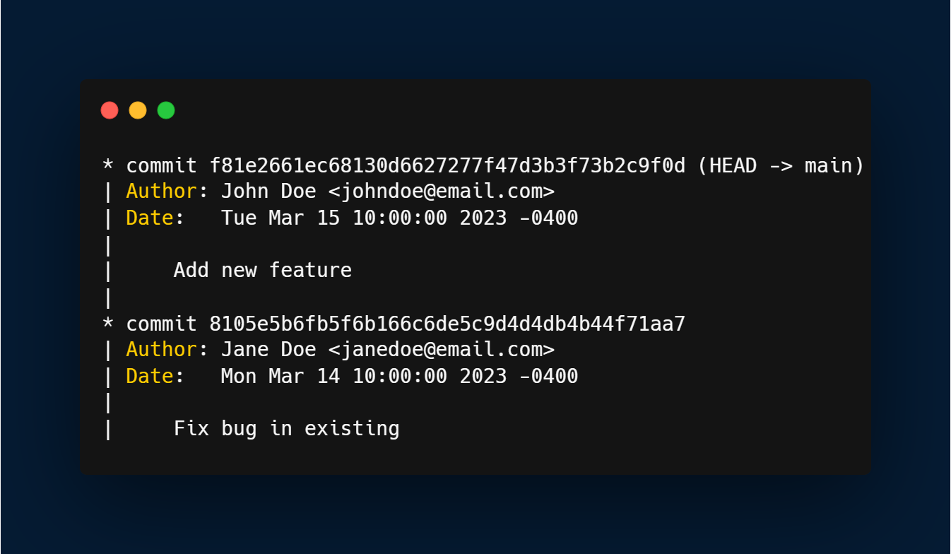 Git Log Cheatsheet For a Productive 2024 - Hatica