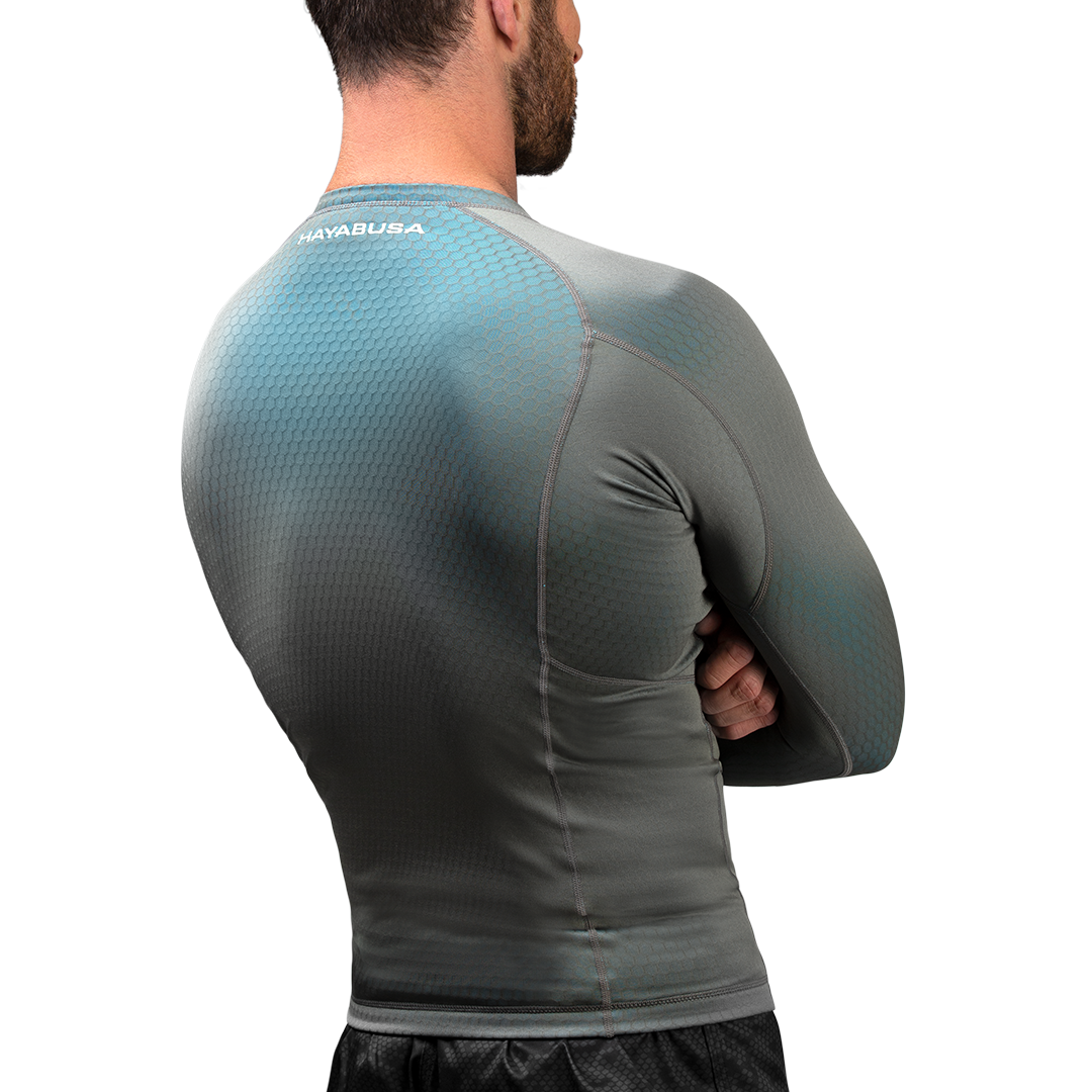 Hayabusa Fusion Rash Guard | Longsleeve No-Gi BJJ Rashie • Hayabusa