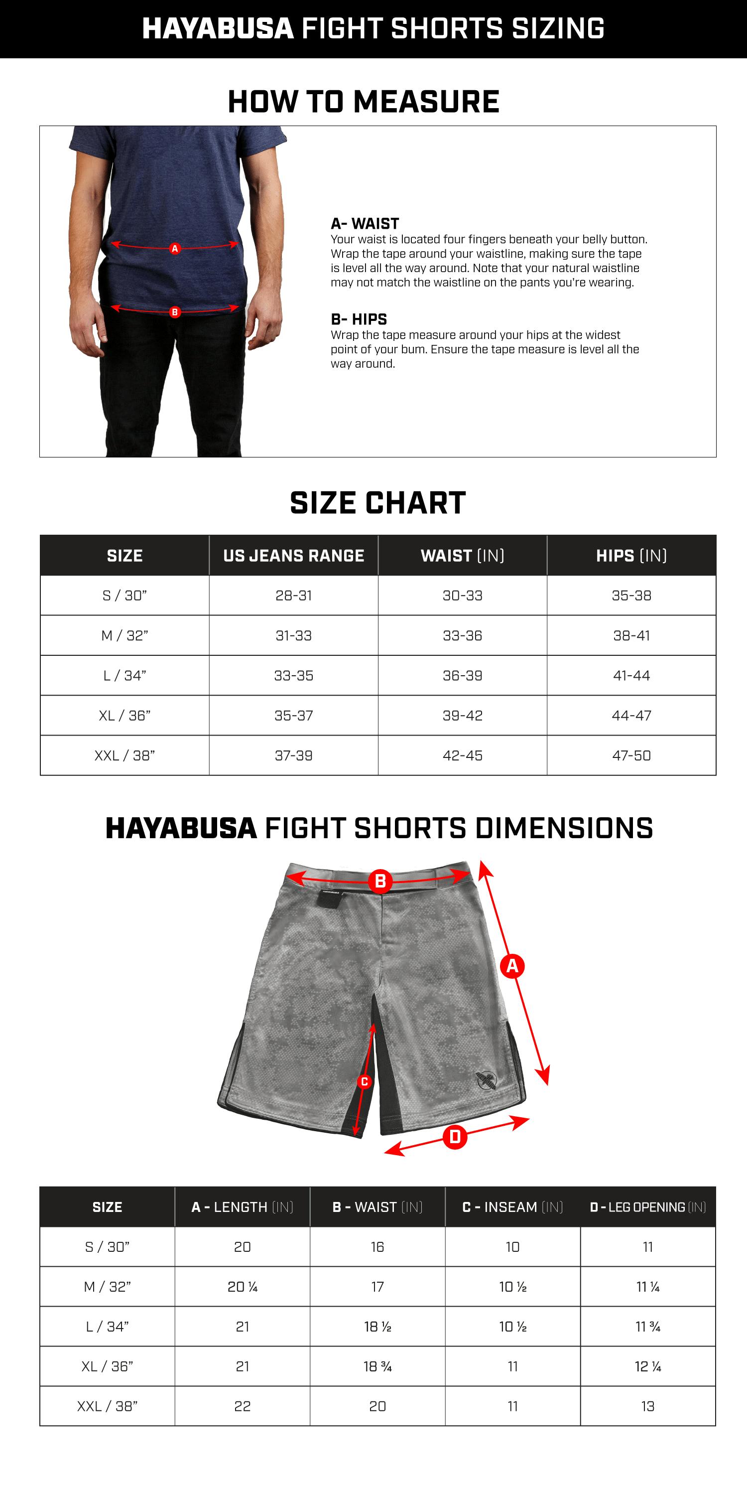 Venum Shorts Sizing
