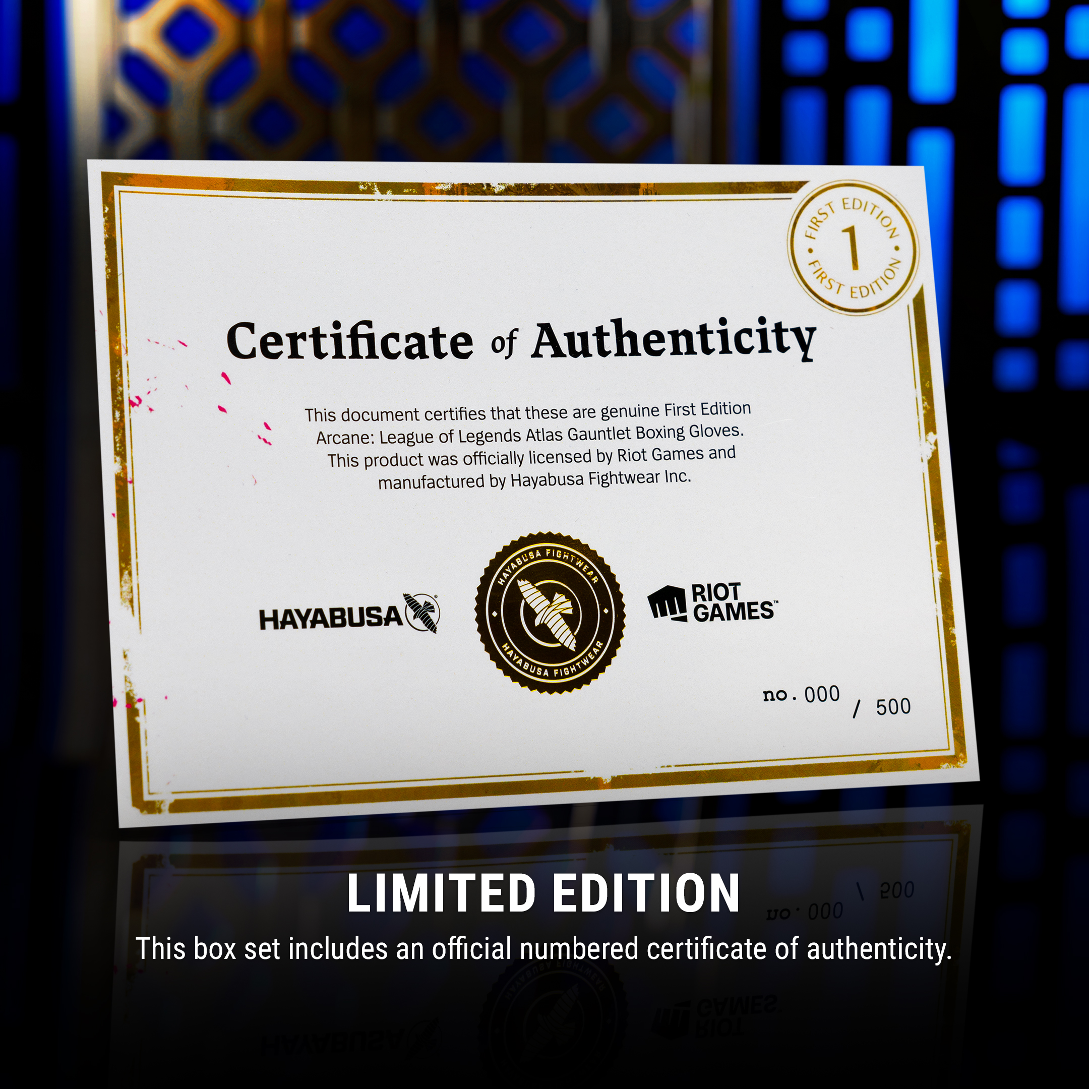 Arcane Vi Atlas Gauntlet Boxing Gloves - Collector’s Edition • Hayabusa ...