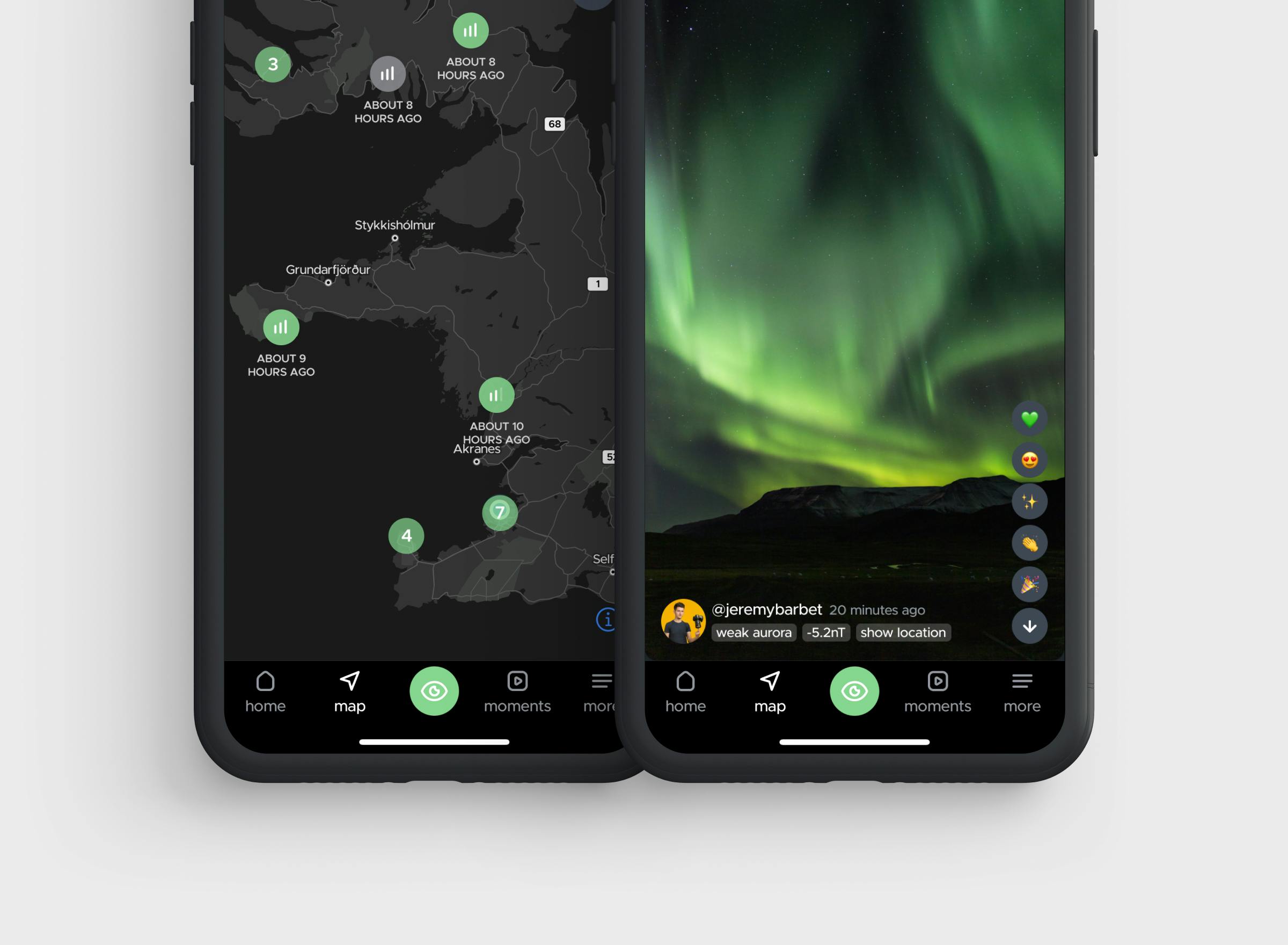 hello aurora • Northern Lights application