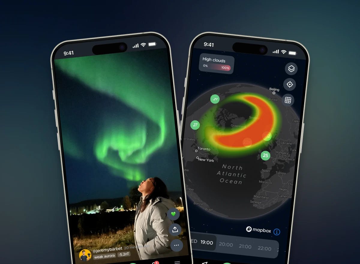 Hello Aurora: Northern Lights App • Northern Lights application