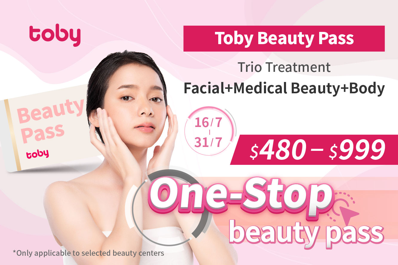 【Toby Beauty Pass】Facial + Medical Beauty + Body Trio Treatment with a ...